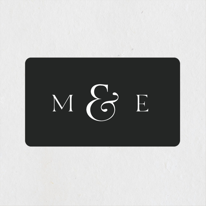 Finley Wedding Favor Stickers by Kristie Kern | Minted