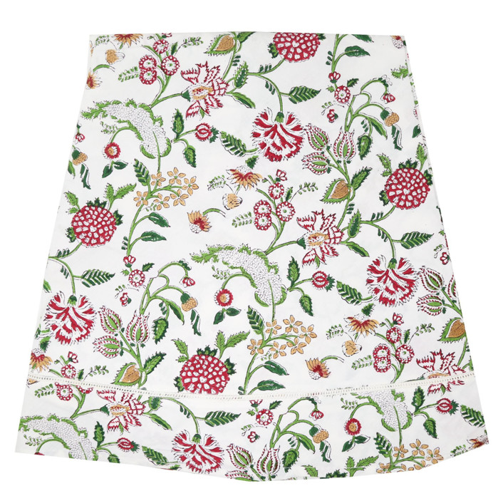 Brandywine Round Tablecloth, 110" Marketplace Tablecloths by Jenny ...