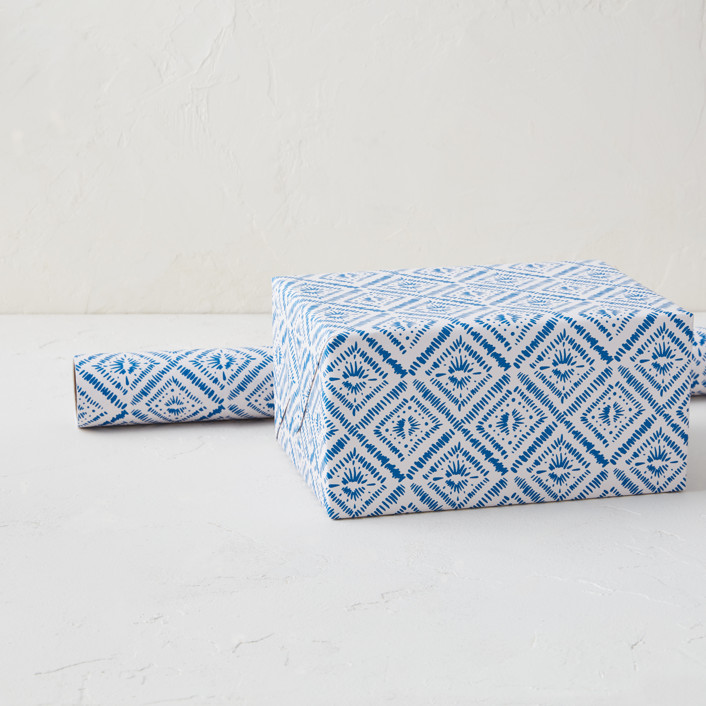 Simple Shibori Wrapping Paper by Tamara Hilje | Minted
